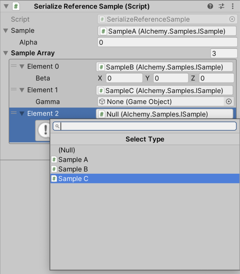 【Unity】Alchemy – Inspector拡張+シリアル化拡張ライブラリ - Annulus Games